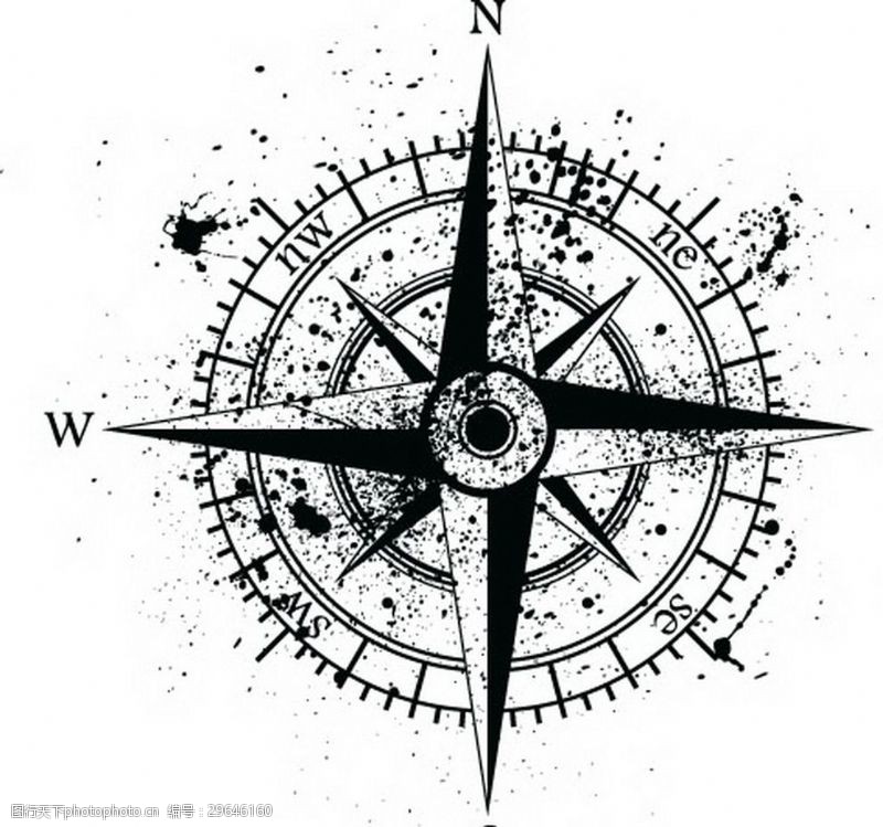 东南西北方向标图片免费下载_东南西北方向标素材_东南西北方向标模板-图行天下素材网